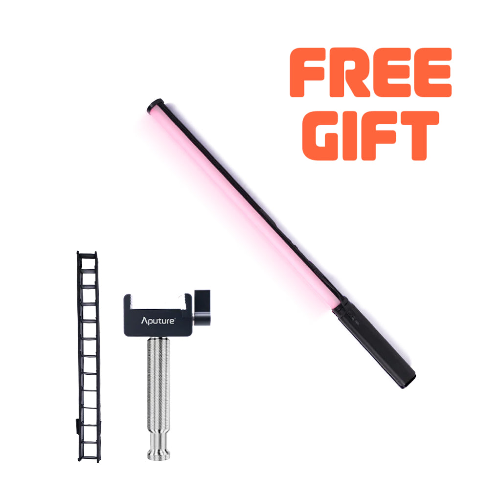 Amaran T2C RGBWW LED Tube Light 25W (2ft) w/ Free Gift – Filmgear Canada