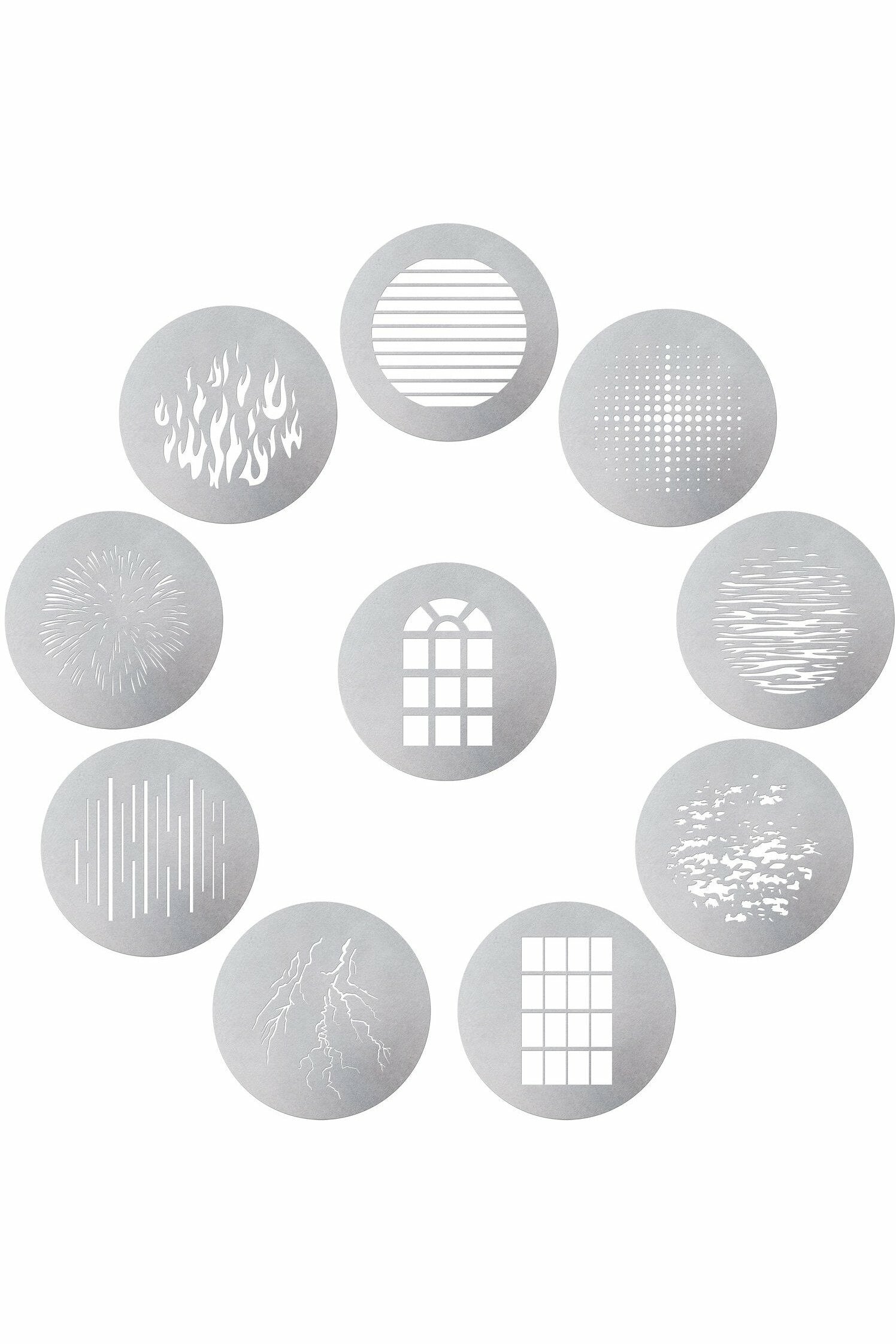 Aputure 10 Gobo Kit for Spotlight Mount